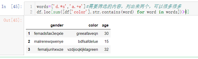 Pandas，多条件，文本模糊查询，list，ntainspandas模糊查询列数据 Csdn博客 