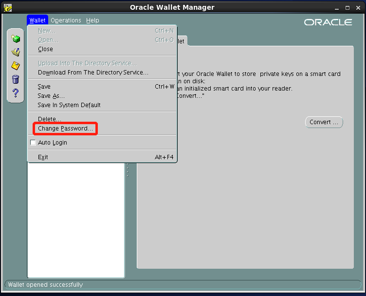 Oracle钱包(wallet)密码修改_oracle wallet重置密码-CSDN博客