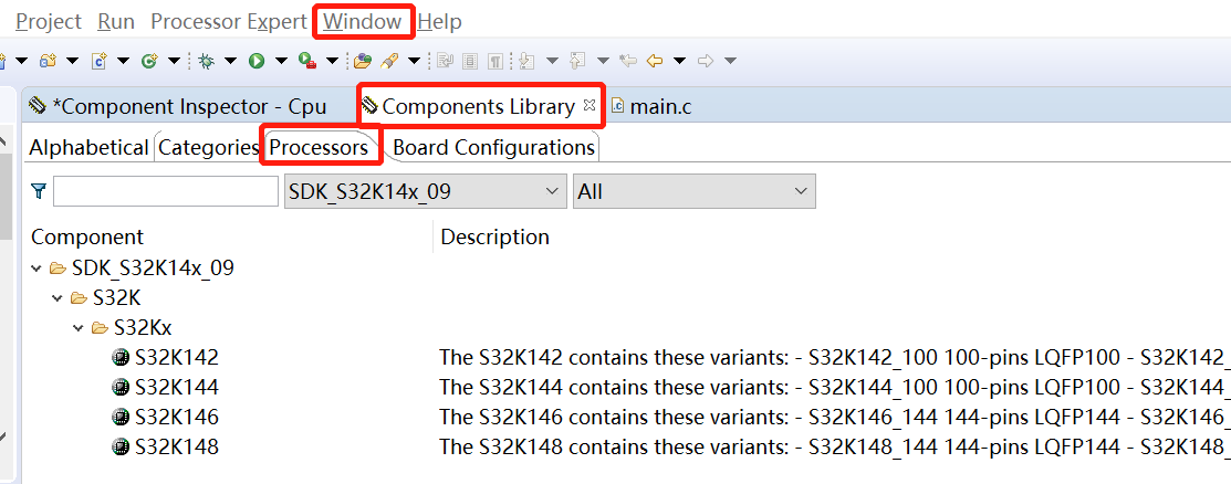 SDK应用二：S32DS开发环境使用SDK编辑工程代码实例(S32K142配置时钟，中断，GPIO)_s32ds怎么打开时钟树-CSDN博客