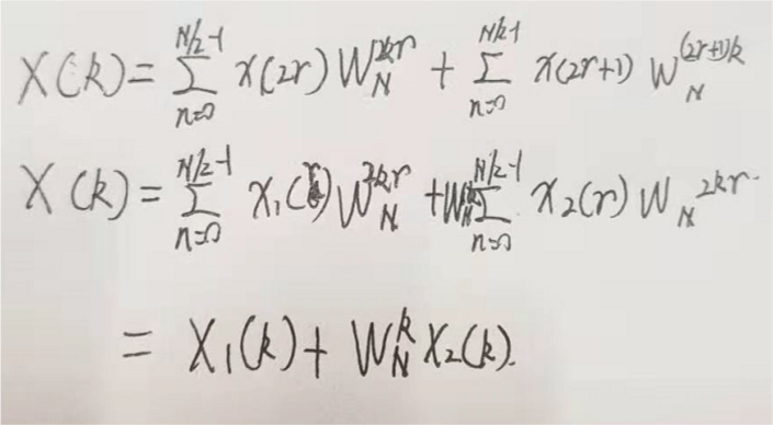 FFT快速傅里叶算法——基2FFT时域抽取基本原理解析_画出 n 点时域抽取法基 2fft 蝶形运算流图。-CSDN博客