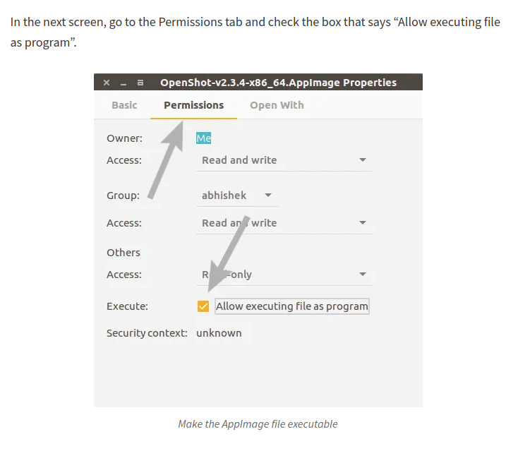 How To Use AppImage in Linux如何安装appimage文件_linux appimage文件怎么安装-CSDN博客