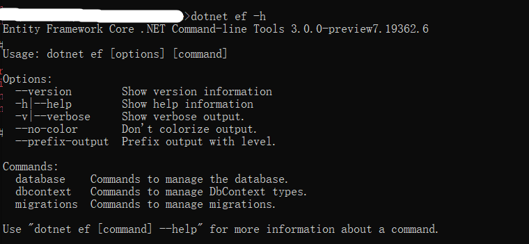 安装dotnet-ef_dotnet ef-CSDN博客