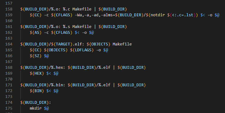(GCC)STM32CubeMX生成的Makefile详解_stm32cubeide makefile-CSDN博客