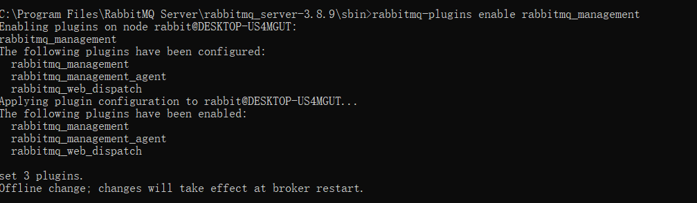 rabbitmq 执行指令报错： rabbitmq-plugins enable rabbitmq_management-CSDN博客