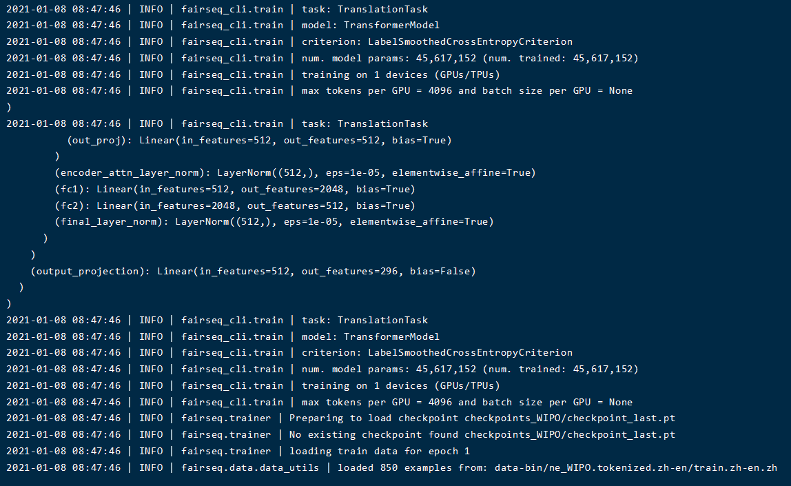 【深度学习】使用Fairseq进行机器翻译_fairseq机器翻译-CSDN博客