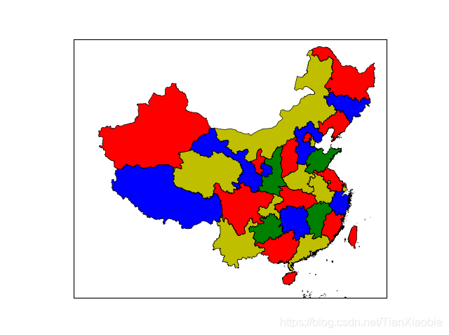 Python Basemap 实现 地图着色问题python 地图着色 字典代替邻接矩阵 Csdn博客