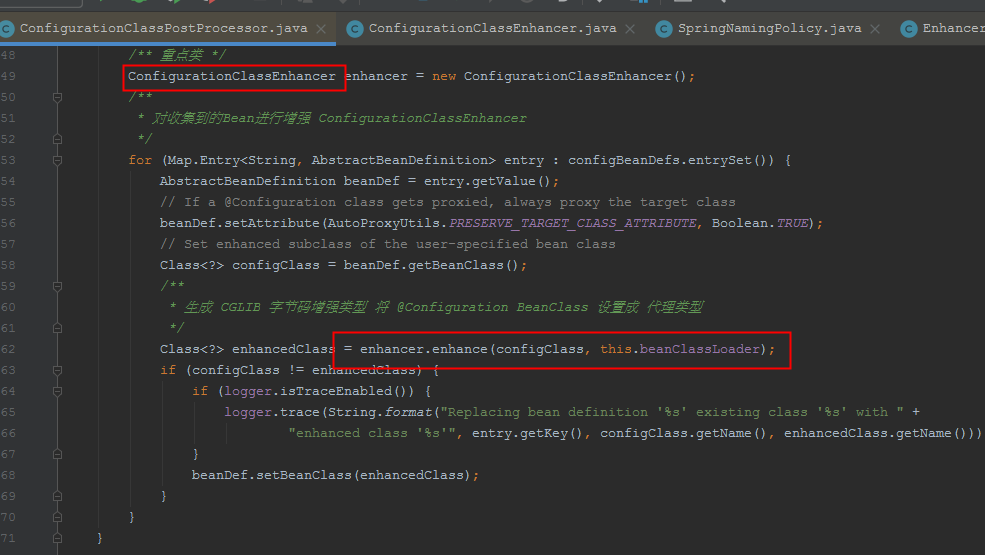重温 Spring 源码 Configurationclasspostprocessorconfiguration和component的区别 