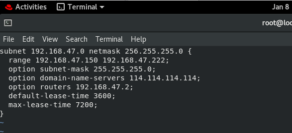 使用yum方法安装dhcp（网络源）_[root@localhost ~]# yum -y install dhcp-server upd-CSDN博客