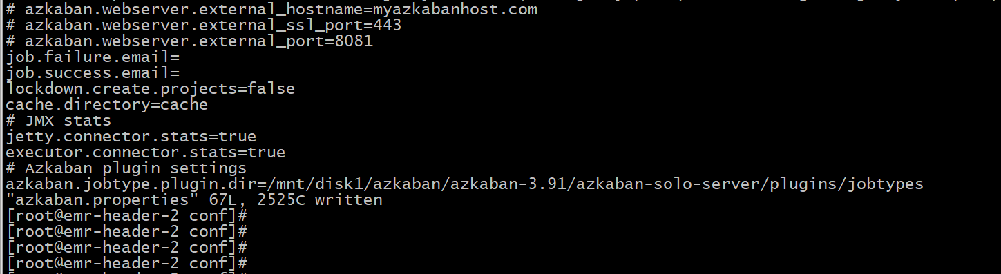 azkaban部署报错：Missing required property “azkaban.native.lib”_azkaban missing required property ...