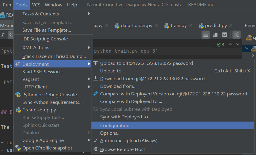 PyCharm远程服务器环境配置（2021-01-08）_pycharm2021版本:python远程调试配置详解-CSDN博客