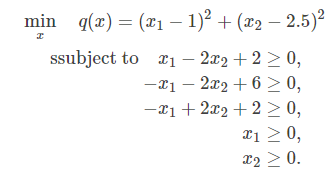 二次规划--积极集法（active set method）-CSDN博客