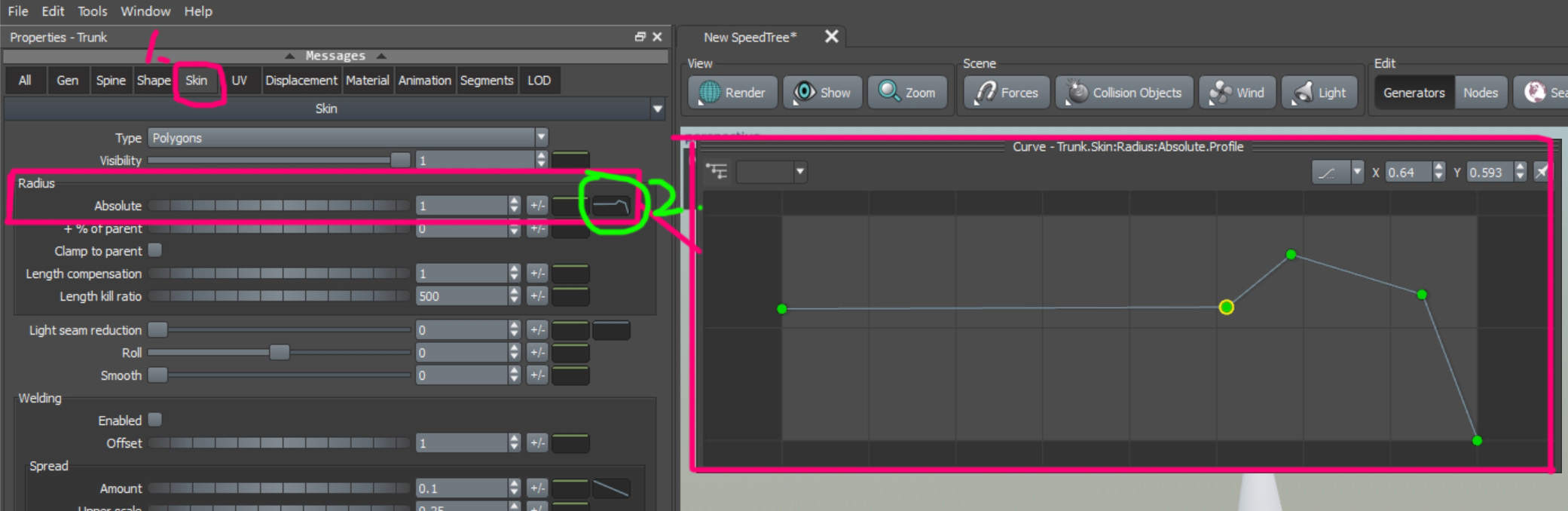 SpeedTree基础：软件入门_speedtree快捷键-CSDN博客