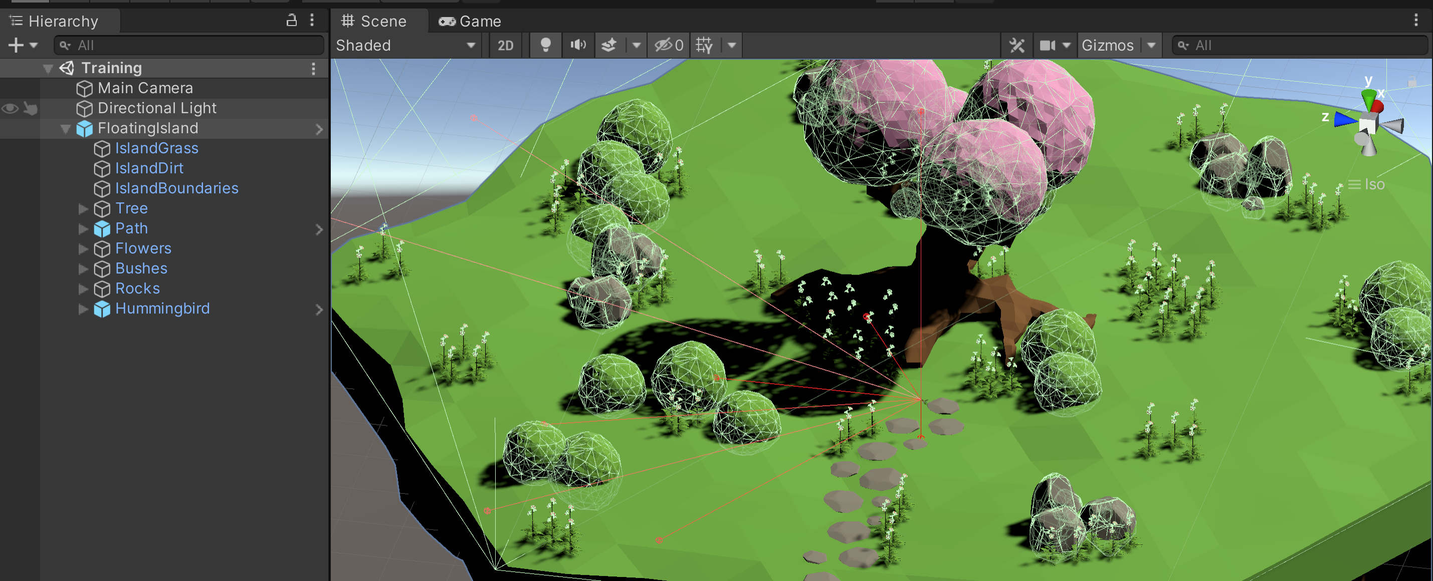 unity learn—— ML_Agent:Hummingbirds中文教程 自译（四——Ray Perception Sensor）-CSDN博客