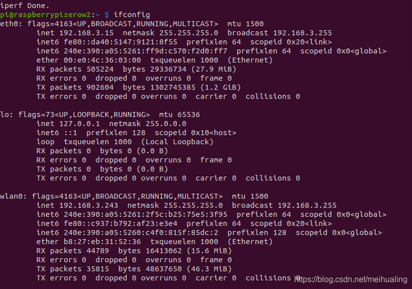 Iperf3 B Bind Host 绑定发送端网卡 发送ip端地址 Iperf B Csdn博客