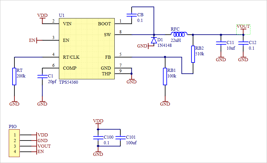 TPS54360 输入60V，输出3.5A降压开关电压-CSDN博客