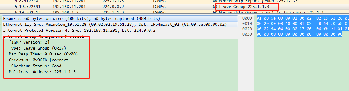 网络协议！Wireshark抓包分析IGMP协议及代码实现_igmp报文抓包-CSDN博客