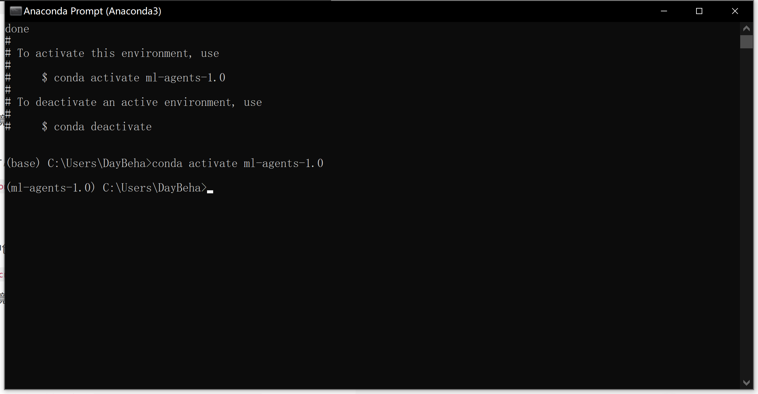 unity learn—— ML_Agent:Hummingbirds中文教程 自译（六——准备训练）_mlagents.trainers.exception ...