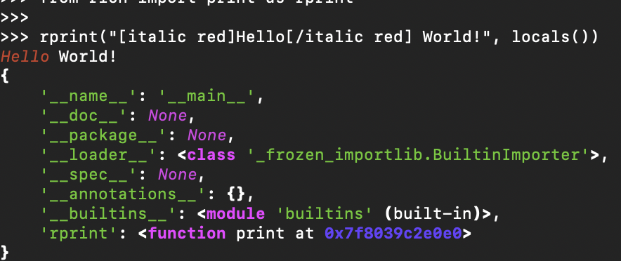日志输出附带高亮颜色-Rich python库_python rich 日志输出-CSDN博客