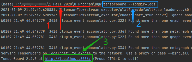 Tensorflow Tensorboard 报错 “No dashboards are active for the current data set.“ 解决方案 原因分析-CSDN博客
