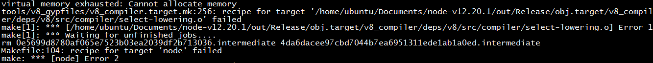virtual memory exhausted: Cannot allocate memory-CSDN博客