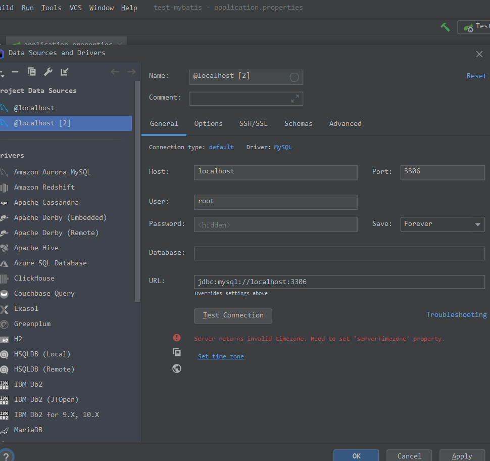 IDEA使用database时，连接MySQL后schemas不显示数据库名的情况_mysql中schemas中找不到mysql-CSDN博客