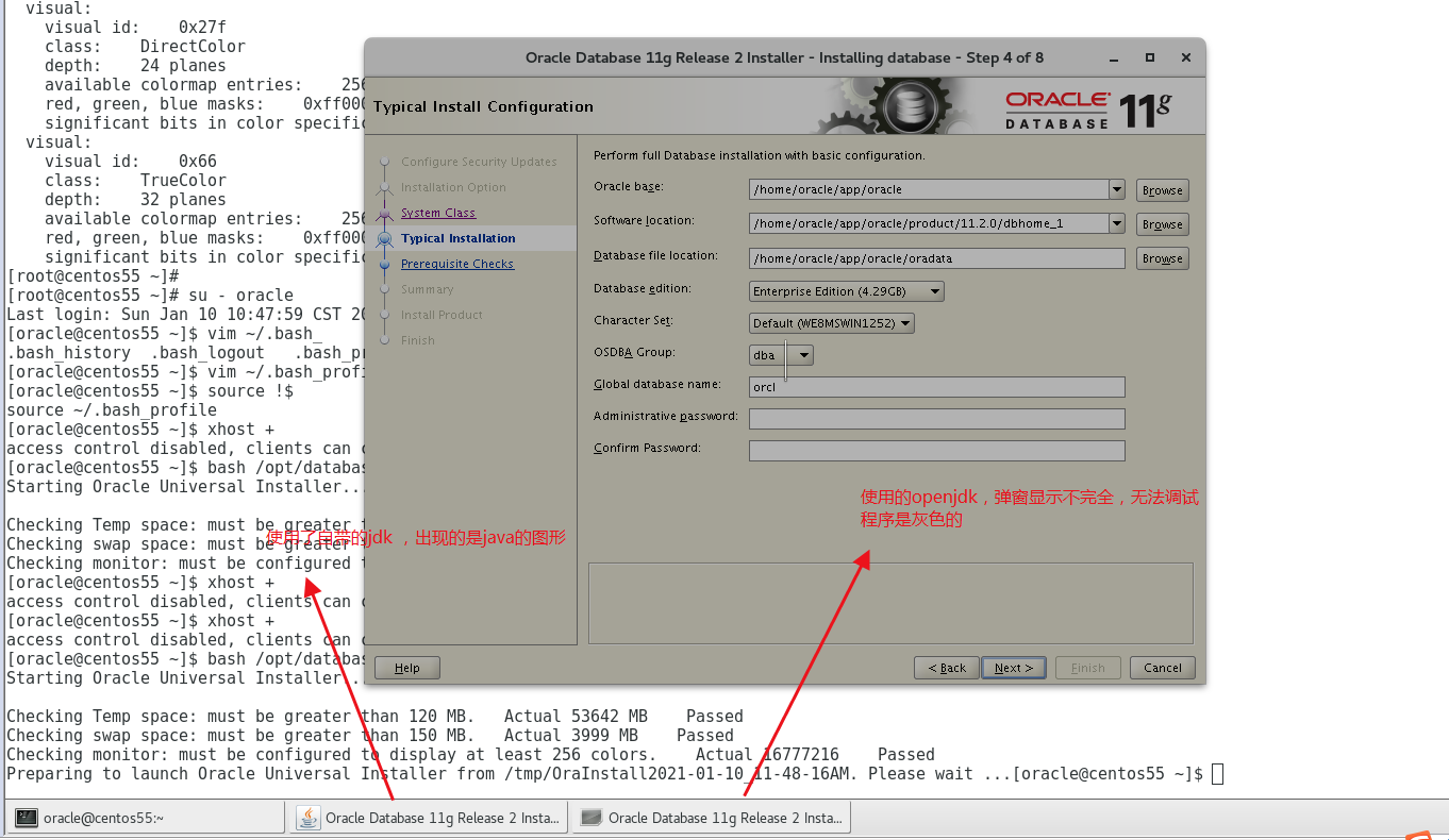 Linux Centos7虚拟机安装oracle11g完全教程linux7安装oracle11 Csdn博客 