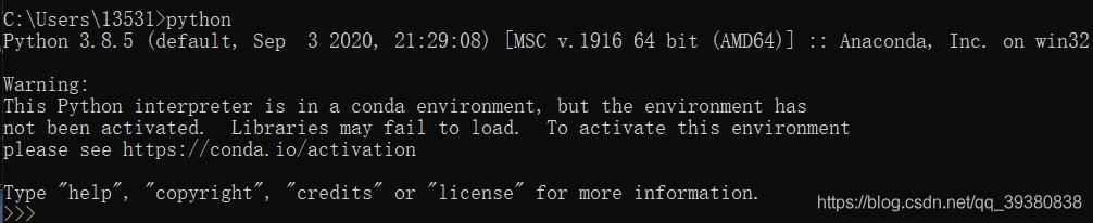 安装python环境 Cmd下运行py文件 生成exethe Python Version Is 36 The Numpy Version Is 11 Csdn博客