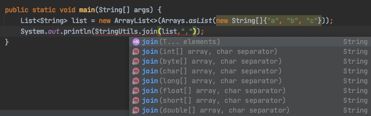 String.join()和StringUtils.join()优雅解决数组或者集合拼接_string.join和-CSDN博客