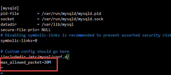 07 Docker实战之修改mysql的maxallowedpacket值docker 修改 Max Allowed Packet Csdn博客 