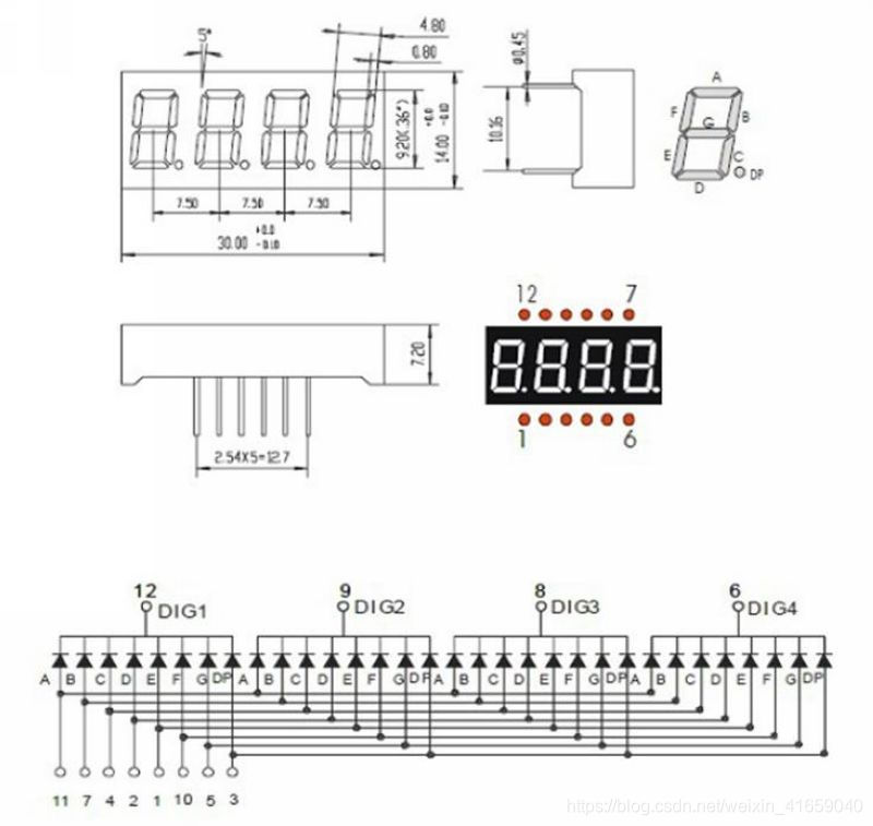 【雕爷学编程】arduino动手做(73) Tm1637四位数码管tm1637数码管怎么接 Csdn博客