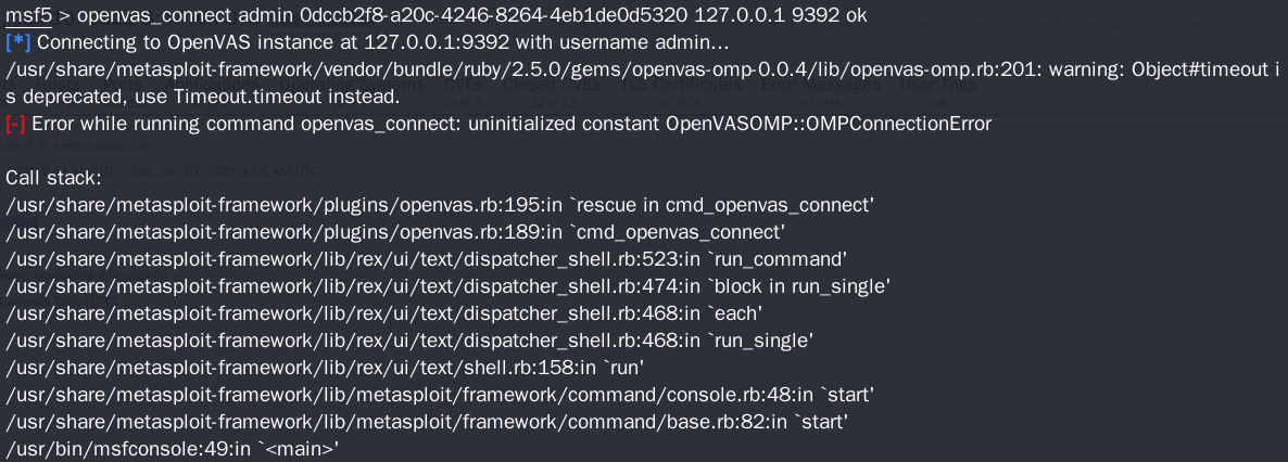 OpenVAS的安装、使用及实战(GVM，Metasploit使用)_open vsa-CSDN博客