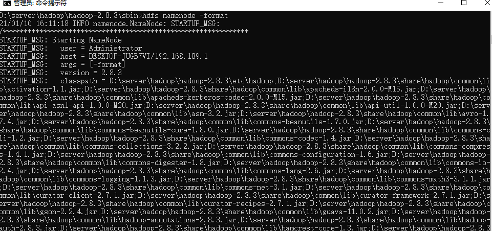 win10安装hadoop并使用hdfs上传文件_hadoop2 windows传文件-CSDN博客