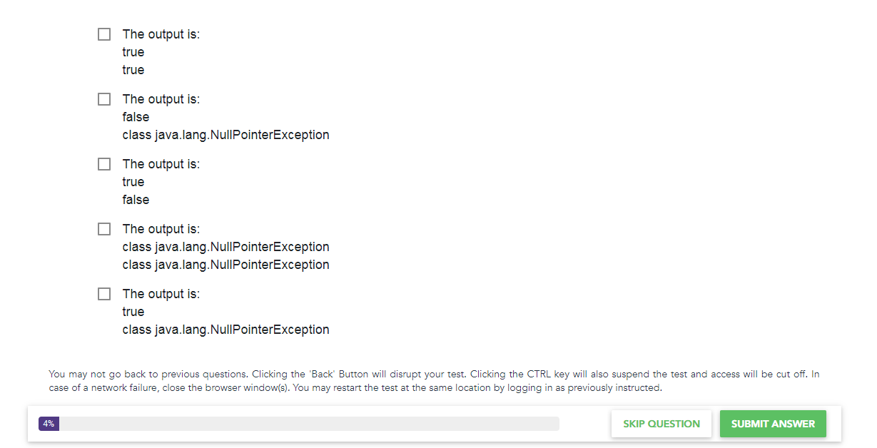 IKM-Java SE 8评估测试题挑战，测测你的基础水平_ikm测试-CSDN博客