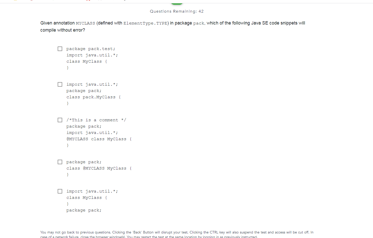 IKM-Java SE 8评估测试题挑战，测测你的基础水平_ikm测试-CSDN博客
