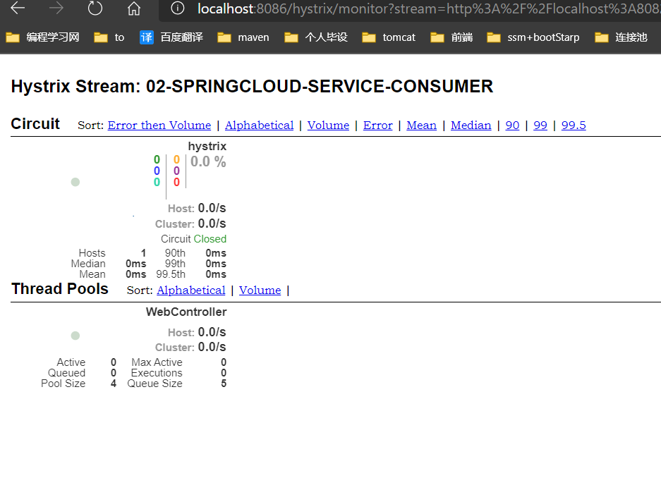 Springboot2.0以后版本 Unable to connect to Command Metric Stream._springboot zuul unable to connect ...