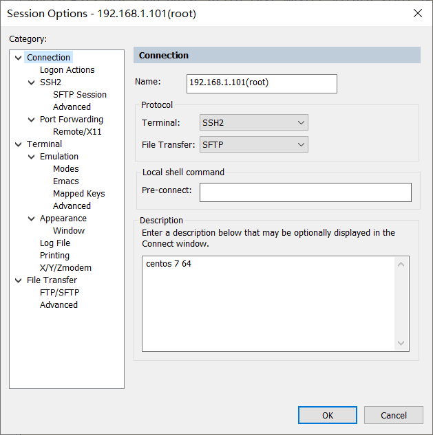 SecureCRT软件的使用_用securecrt分别登录两个节点,对cpu、内存、操作系统内核、ip地址设置、磁盘分区-CSDN博客