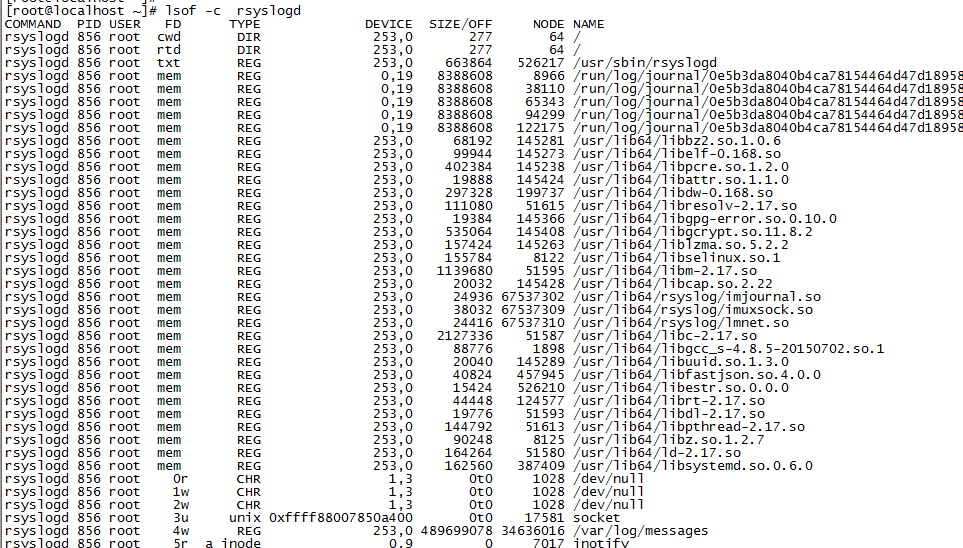Linux 下 lsof 命令的几个高效用法_lsof -p-CSDN博客