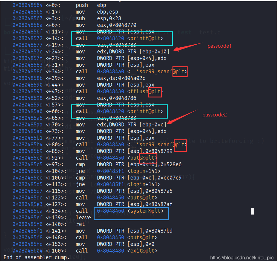 pwnable.rk [Toddler‘s Bottle] 5、passcode 详细过程_pwn passcode-CSDN博客