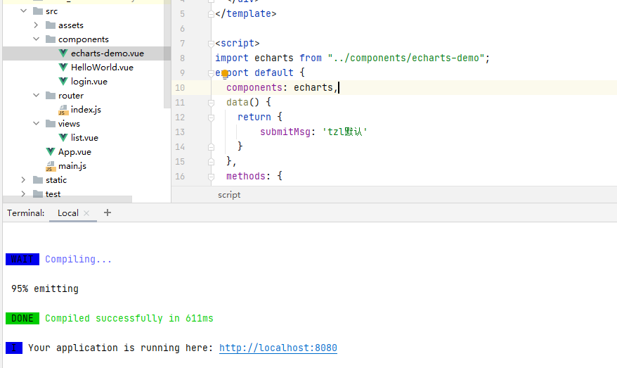 Invalid component name: “_compiled“. Component names should conform to valid custom element name ...
