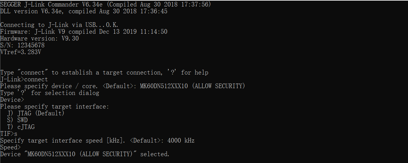 J-LINK使用问题汇总_inittarget():pcode returned-CSDN博客