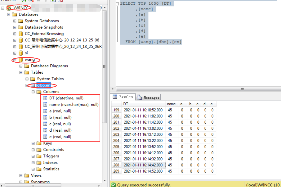 wincc与数据库sql server之间的数据存储_wincc sql 数据库数据储存位置-CSDN博客