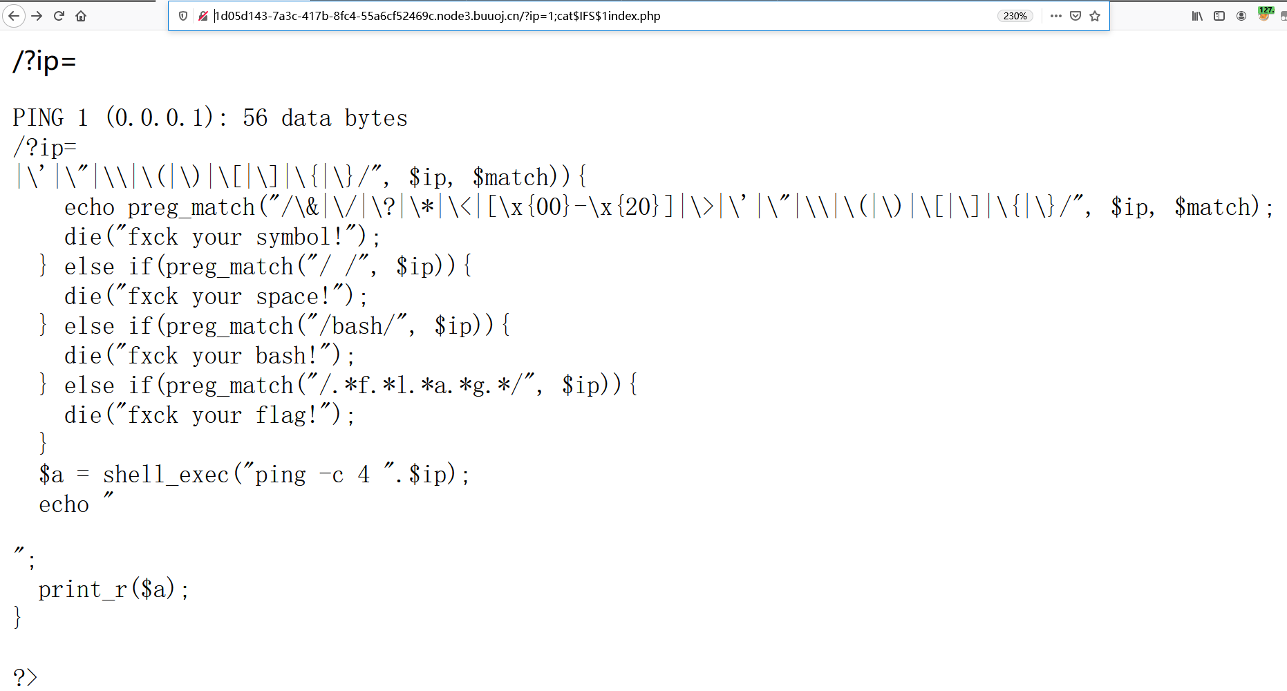 buuctf [GXYCTF2019]Ping Ping Ping 1_buuctf ping ping ping-CSDN博客