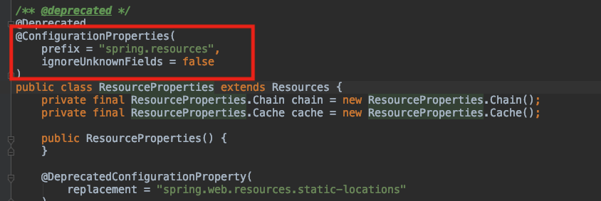 Springboot静态资源配置原理 源码一步步分析，详细易懂 Resourceproperties Csdn博客