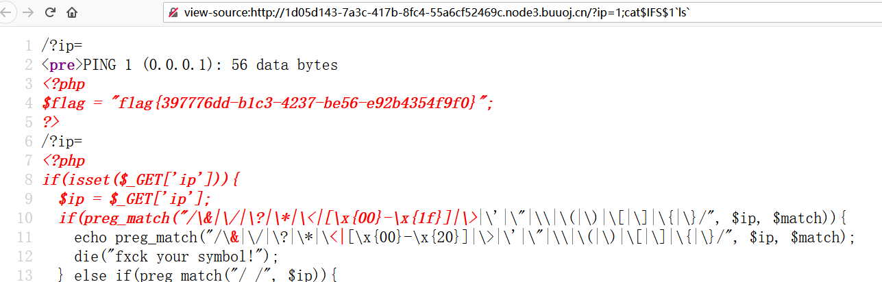 buuctf [GXYCTF2019]Ping Ping Ping 1_buuctf ping ping ping-CSDN博客