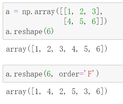 NumPy学习4之数组重塑_ndarray reshape-CSDN博客