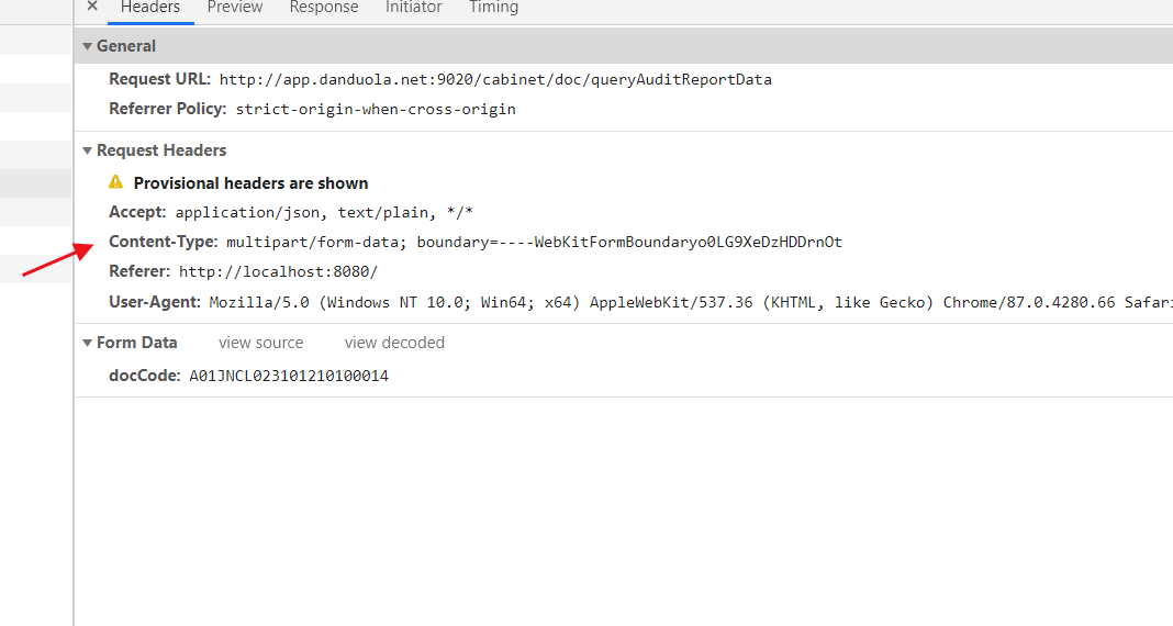 浏览器开发者模式Headers没有FormData_headers没有from data-CSDN博客