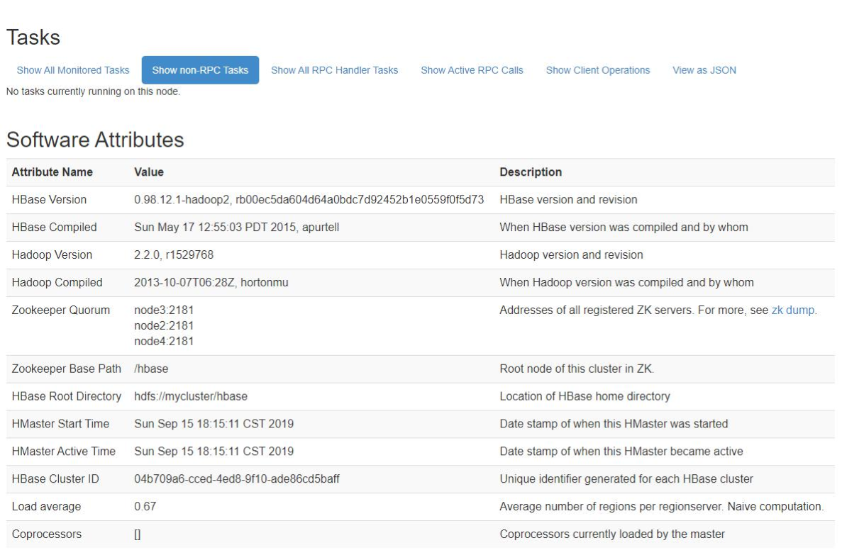 Hbase（三）hbase 完全分布式-生产环境搭建及客户端常用命令基础操作_hbase:001:0> create 'test' , 'f1 ...