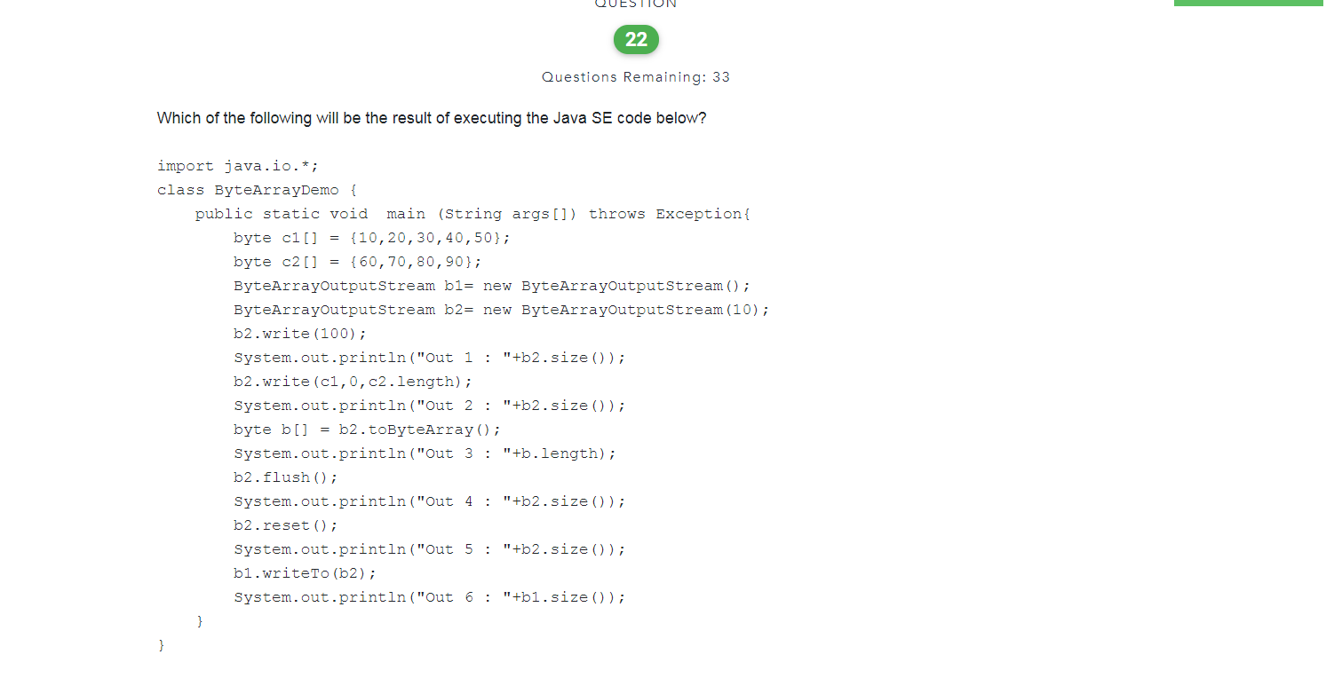IKM-Java SE 8评估测试题挑战，测测你的基础水平_ikm测试-CSDN博客