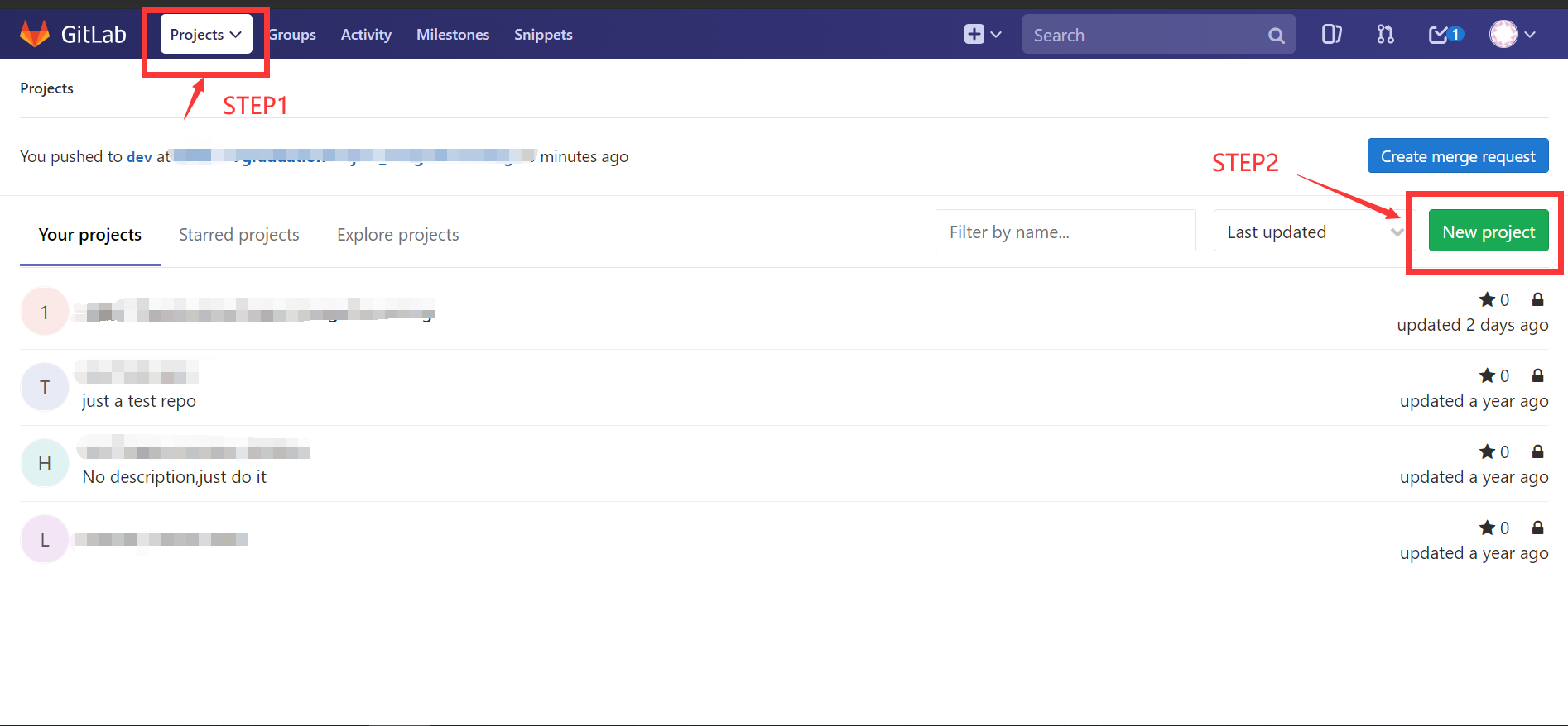 gitlab使用教程Ⅰ—创建项目、保护分支、权限划分_gitlab invite member 权限要如何选择-CSDN博客