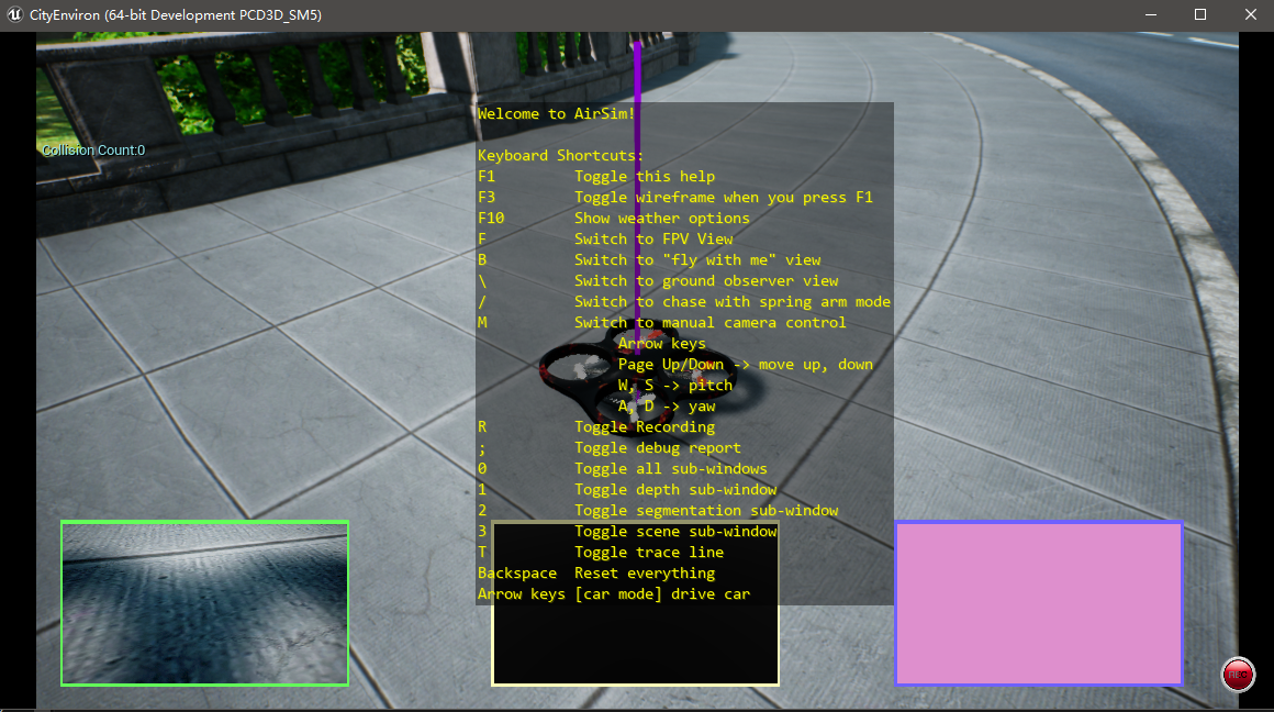 AirSim学习和踩坑记录（不定时更新）_airsim typeerror: unsupported operand type(s) for -CSDN博客